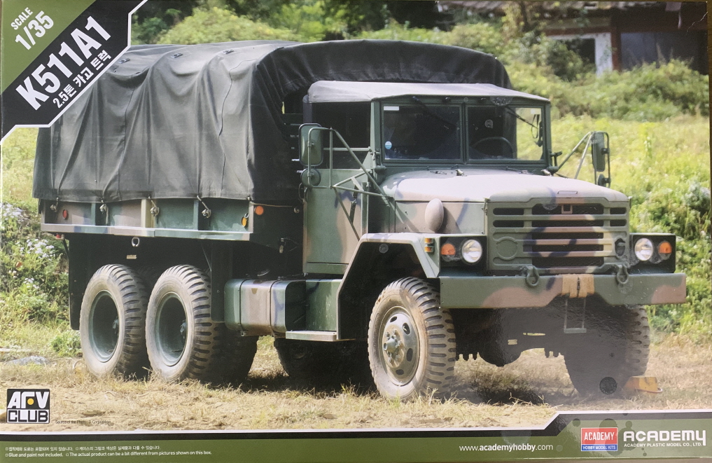 AFV Pla - [ACADEMY]ROK Army K511A1 2.5ton Cargo Truck