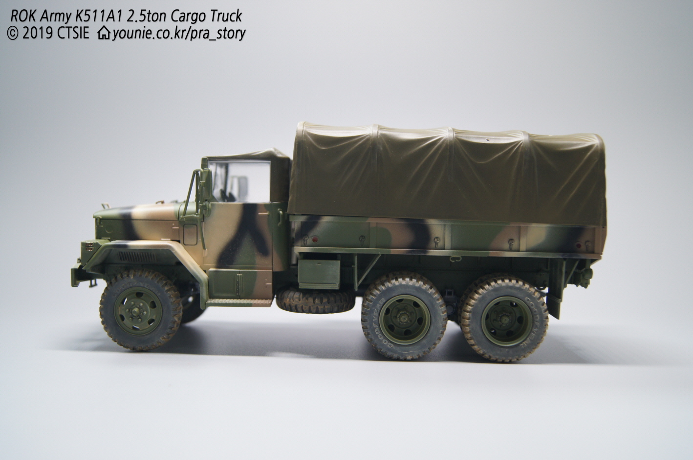 AFV Pla - [ACADEMY]ROK Army K511A1 2.5ton Cargo Truck